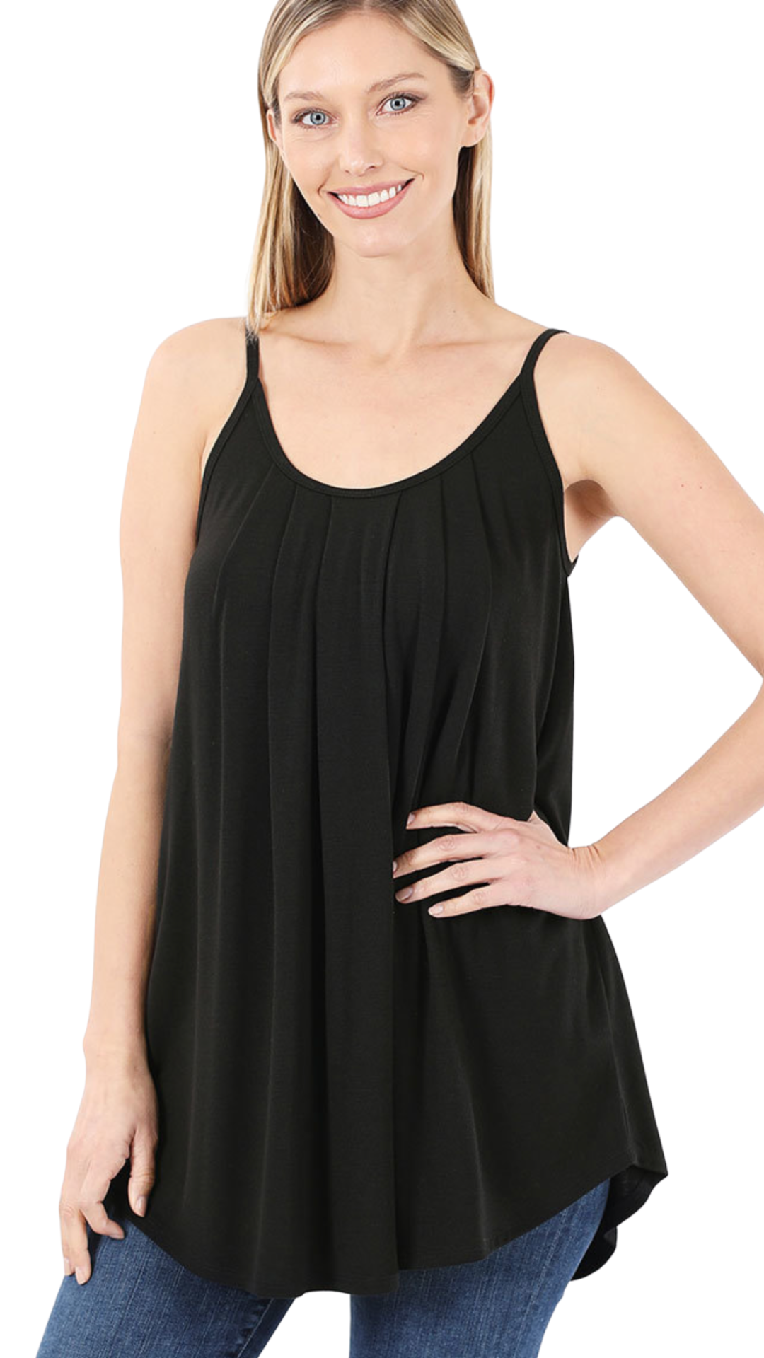 Basic Adjustable Strap Tank – Boutique Simplified