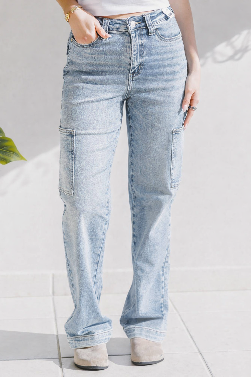 High Energy - Judy Blue Cargo Jeans – Boutique Simplified