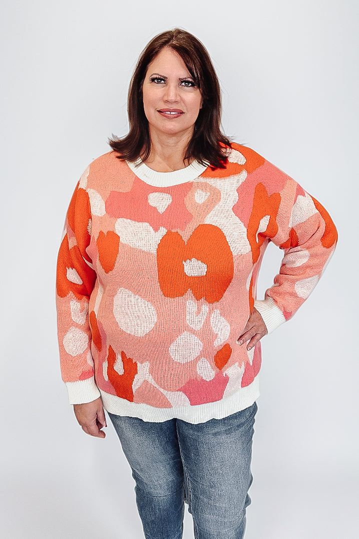 (01-17-25 Friday) Pink Pansy - Sweater – Boutique Simplified