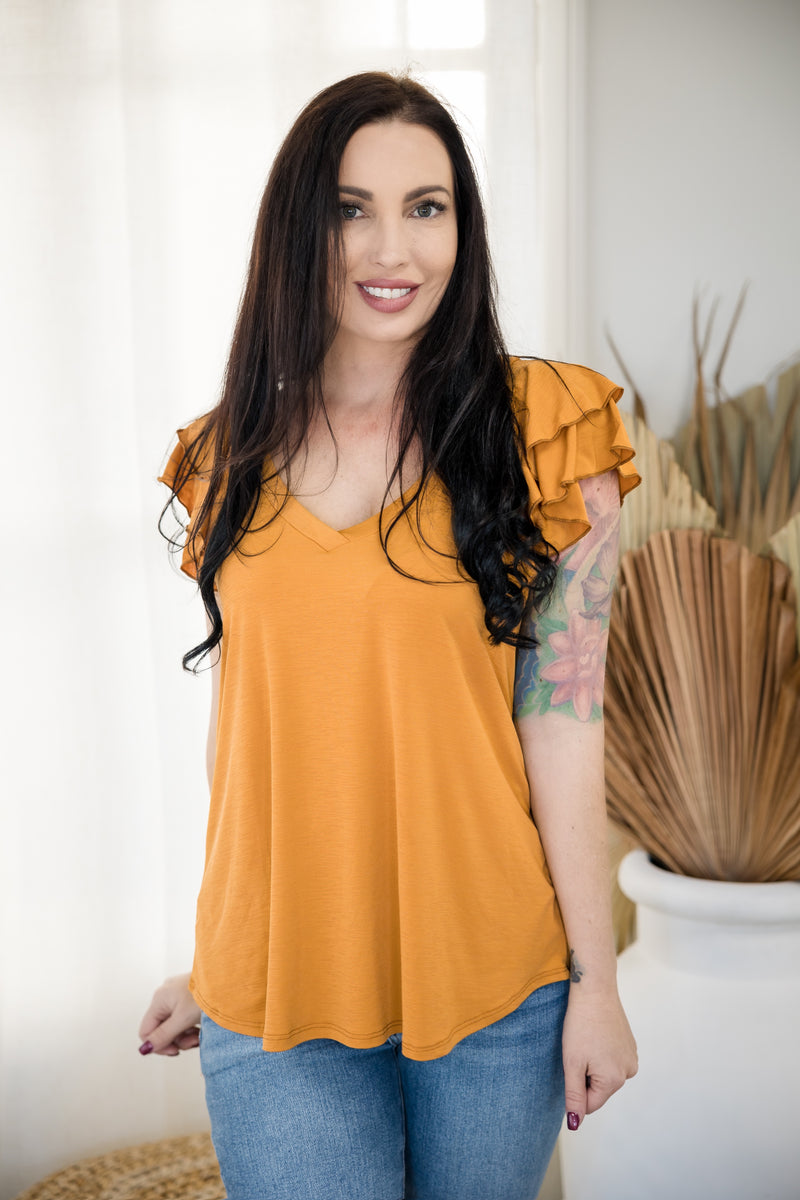 Dubai Double Ruffle Top – Boutique Simplified